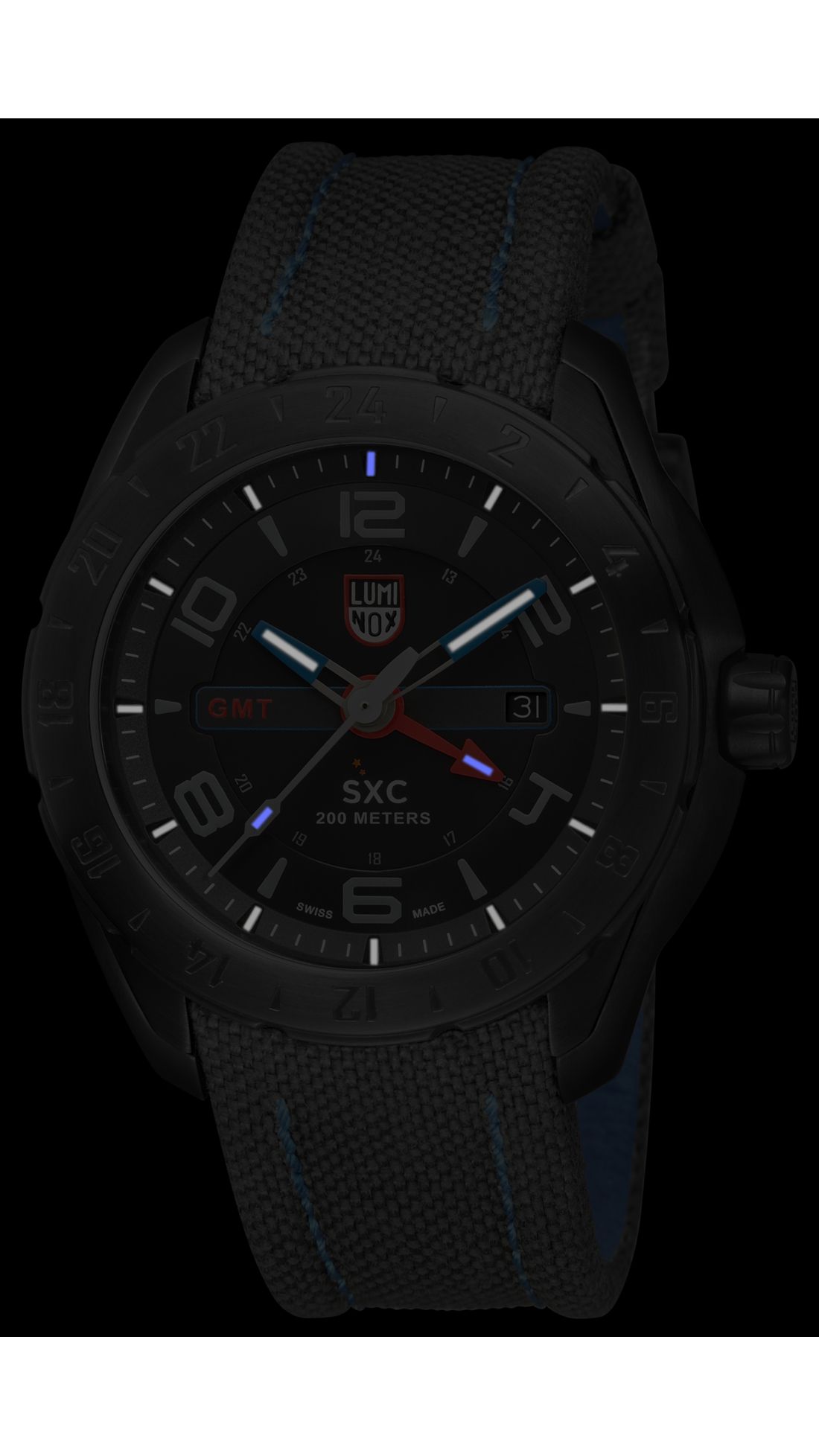 Luminox SXC Steel GMT 45mm Watch . Luminox Watches.
