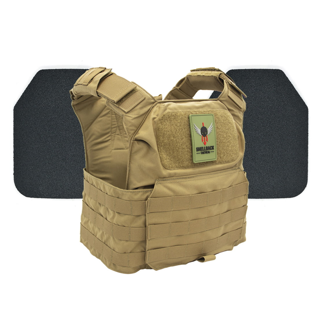 Shellback Tactical Patriot Body Armor Kit with Level III+ Model P5mmSAO ...